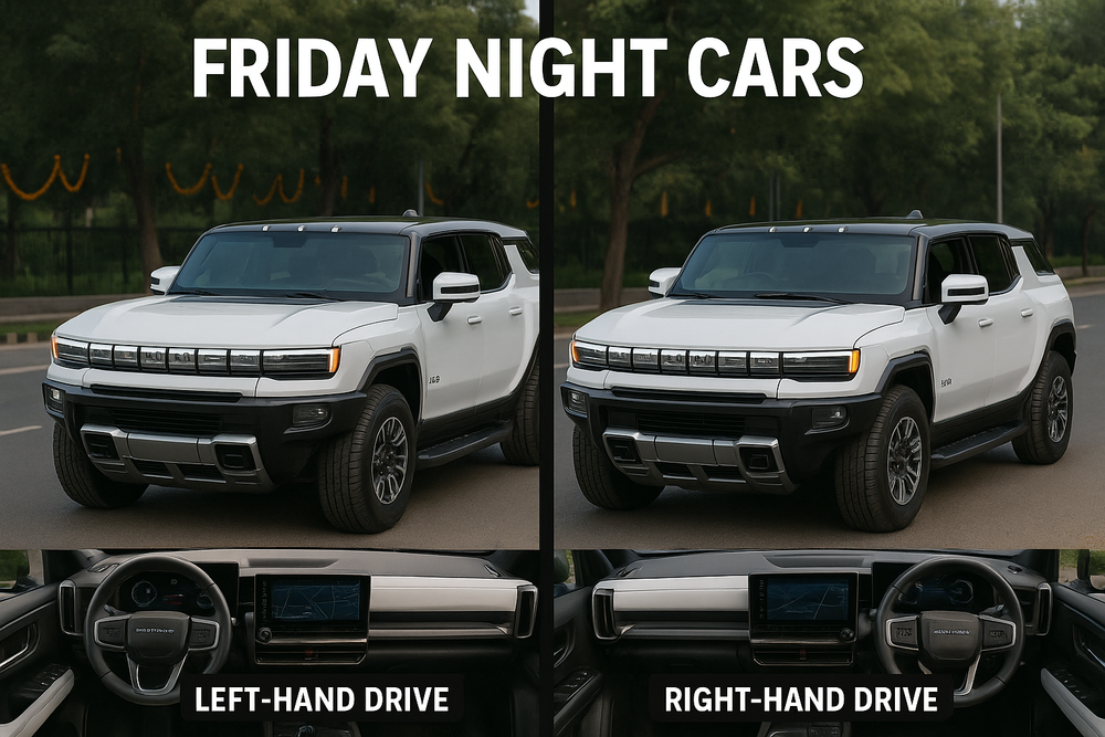 Exclusive Hummer EV SUV 3X Now Available at Friday Night Cars